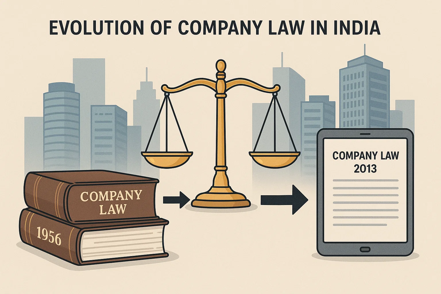 Evolution of Company Law: 1956 to 2013 Act