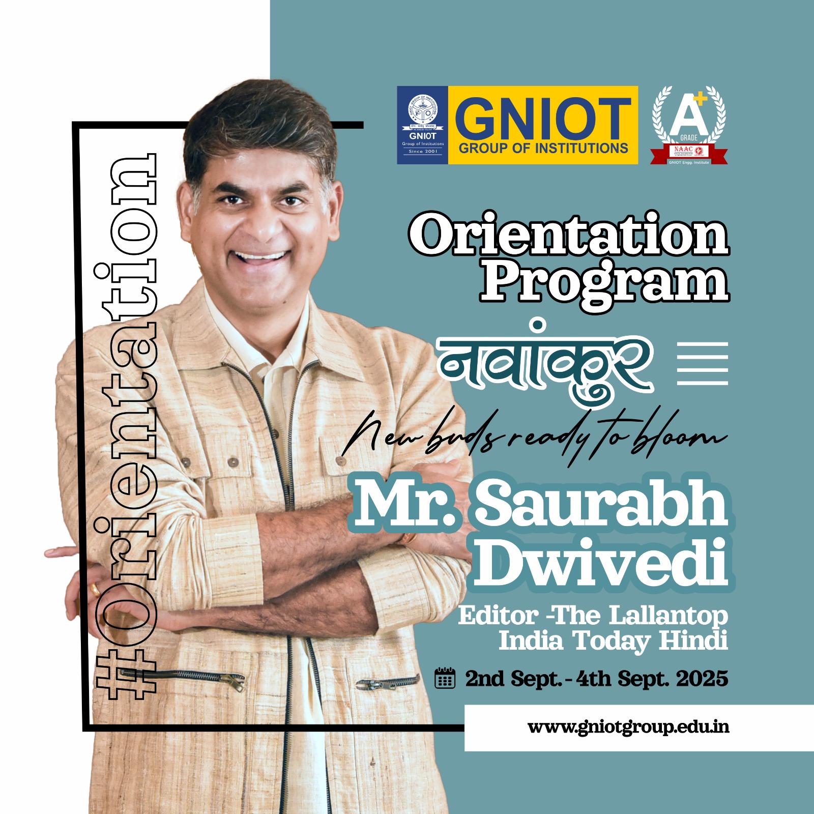 Orientation Program 2025- GNIOT Group of Institutions | Best ...