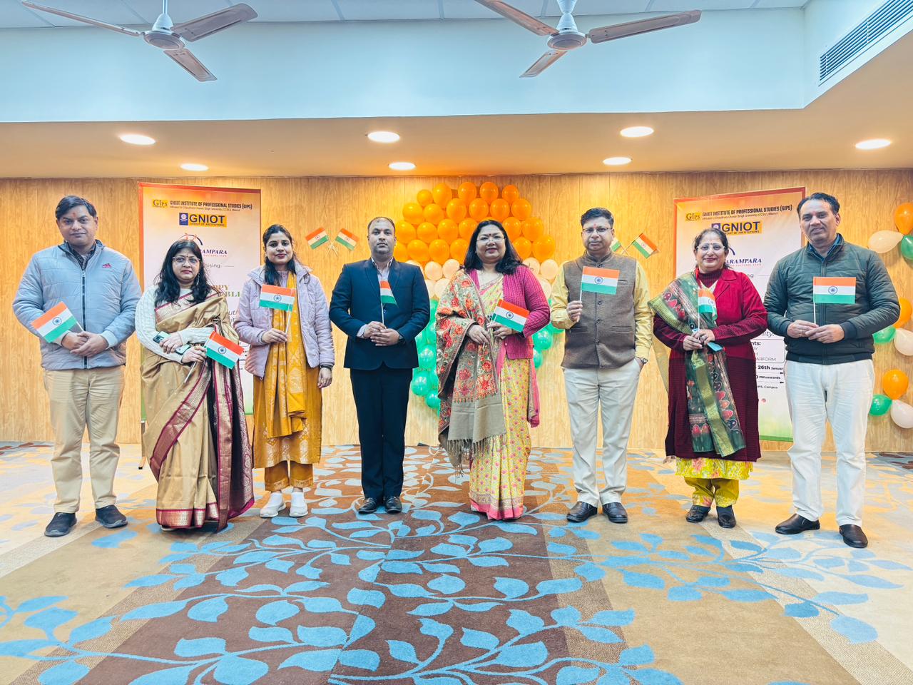 77th Republic Day Celebration at GNIOT Institute of Professional ...