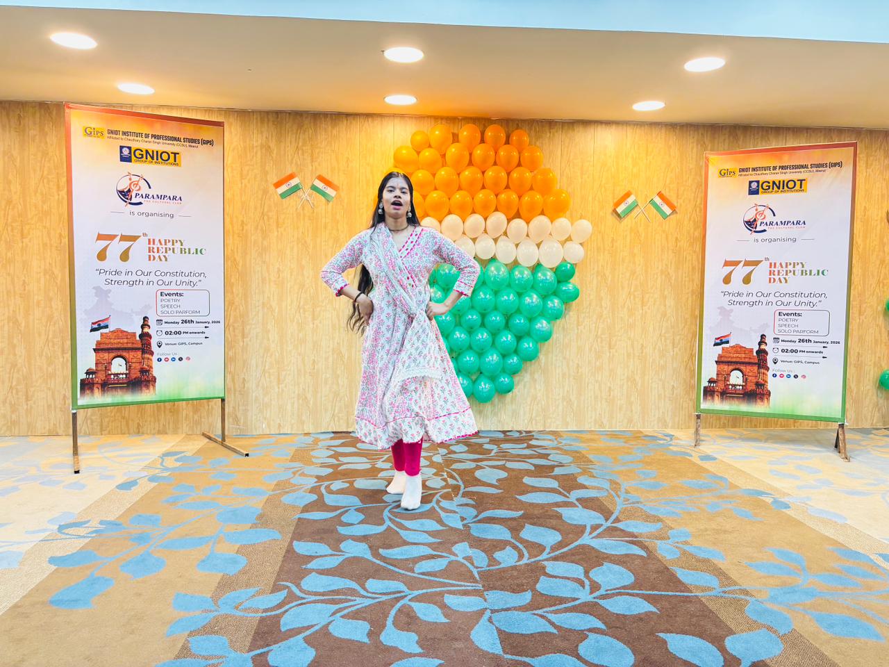 77th Republic Day Celebration at GNIOT Institute of Professional ...